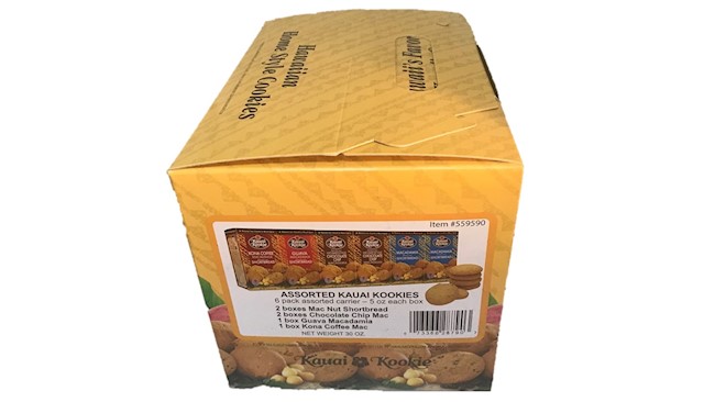 6 pack Classic Cookie Carrier Box (Shipping included US Only) – Kauai ...