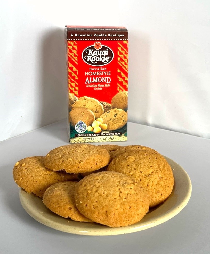 Classic Almond Cookies 4.5 oz – Kauai Kookie Online Store