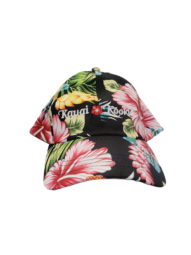 Kauai Kookie Low Profile Floral Cap – Kauai Kookie Online Store