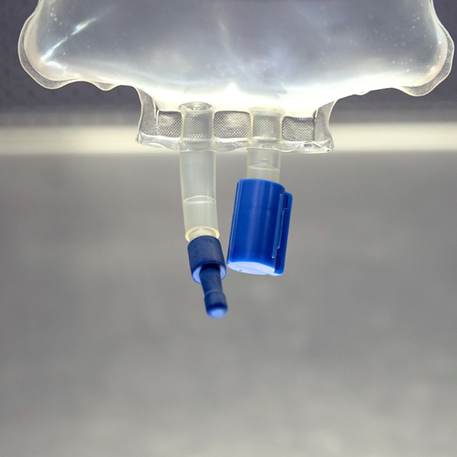 Blue Tamper Resistant Add-Port Cap – MedSafety Solutions Online Store