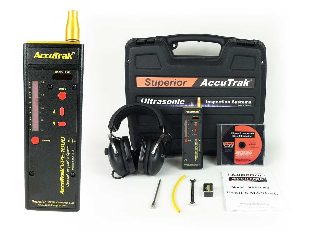 AccuTrak® VPE-1000 Ultrasonic Leak Detector
