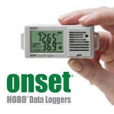 Data loggers for recording temperature and humidity