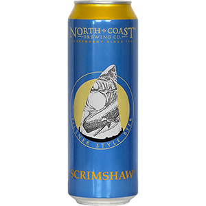 Scrimshaw Pilsner Style 19.2oz. can – North Coast Brewing Co. Online Store