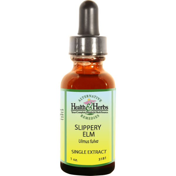 Slippery Elm Bark|Tinctures-Liquid Herbal Extracts & Their Uses