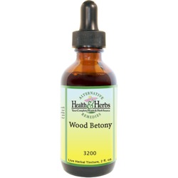 Wood Betony|Tinctures-Liquid Herbal Extracts & Uses