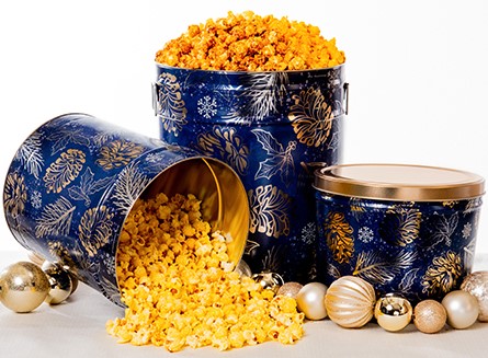 Shimmering Pine - Popcorn Tins – Panhandle Popcorn Online Store