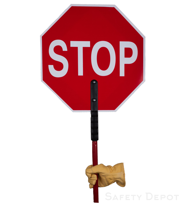 Stop/Slow Octagon Traffic Sign