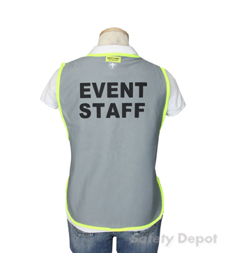 EVT800-GRY Gray Womens' Event Hi Visibility Vest