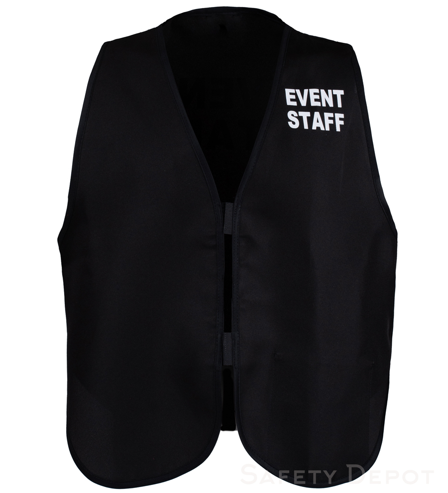 Black Womens' Event Vest
