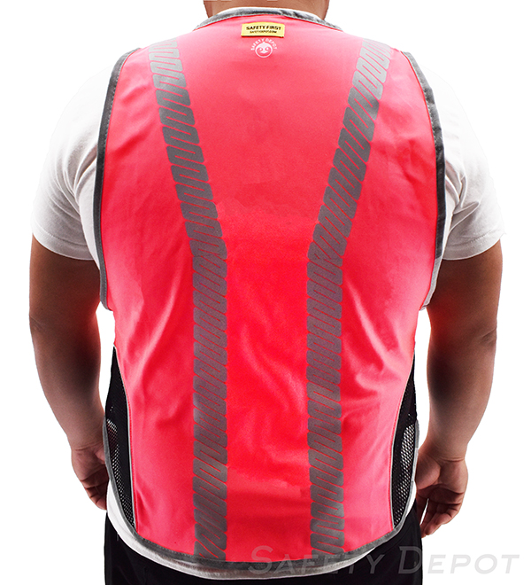 Pink Reflective Safety Vest