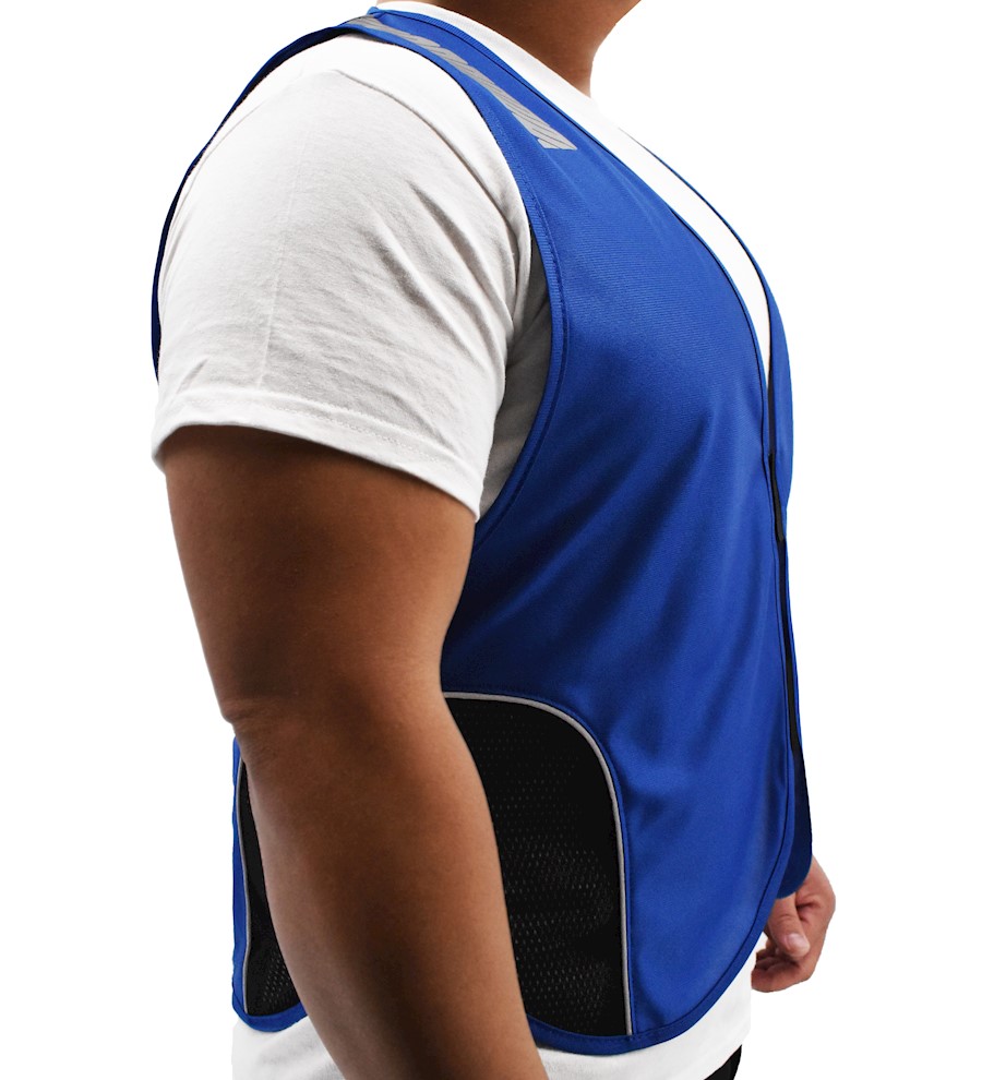 RB180 Unisex Royal Blue Reflective Safety Vest
