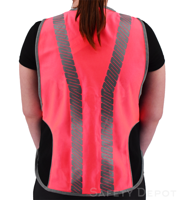 Pink Reflective Safety Vest PK180