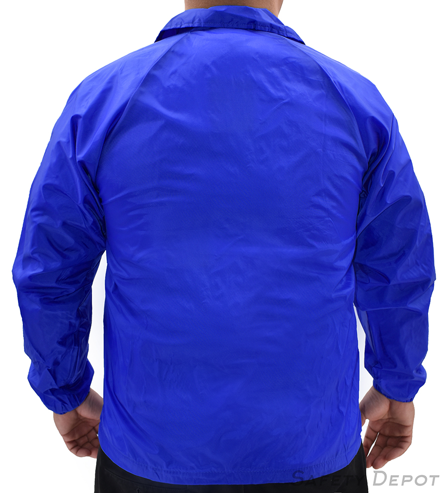 CJ300-RB Royal Blue Coaches Jacket - Available in Multiple Colors