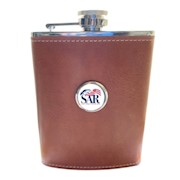 FLASK W/SAR LOGO – Sons of the American Revolution Merchandise Online Store