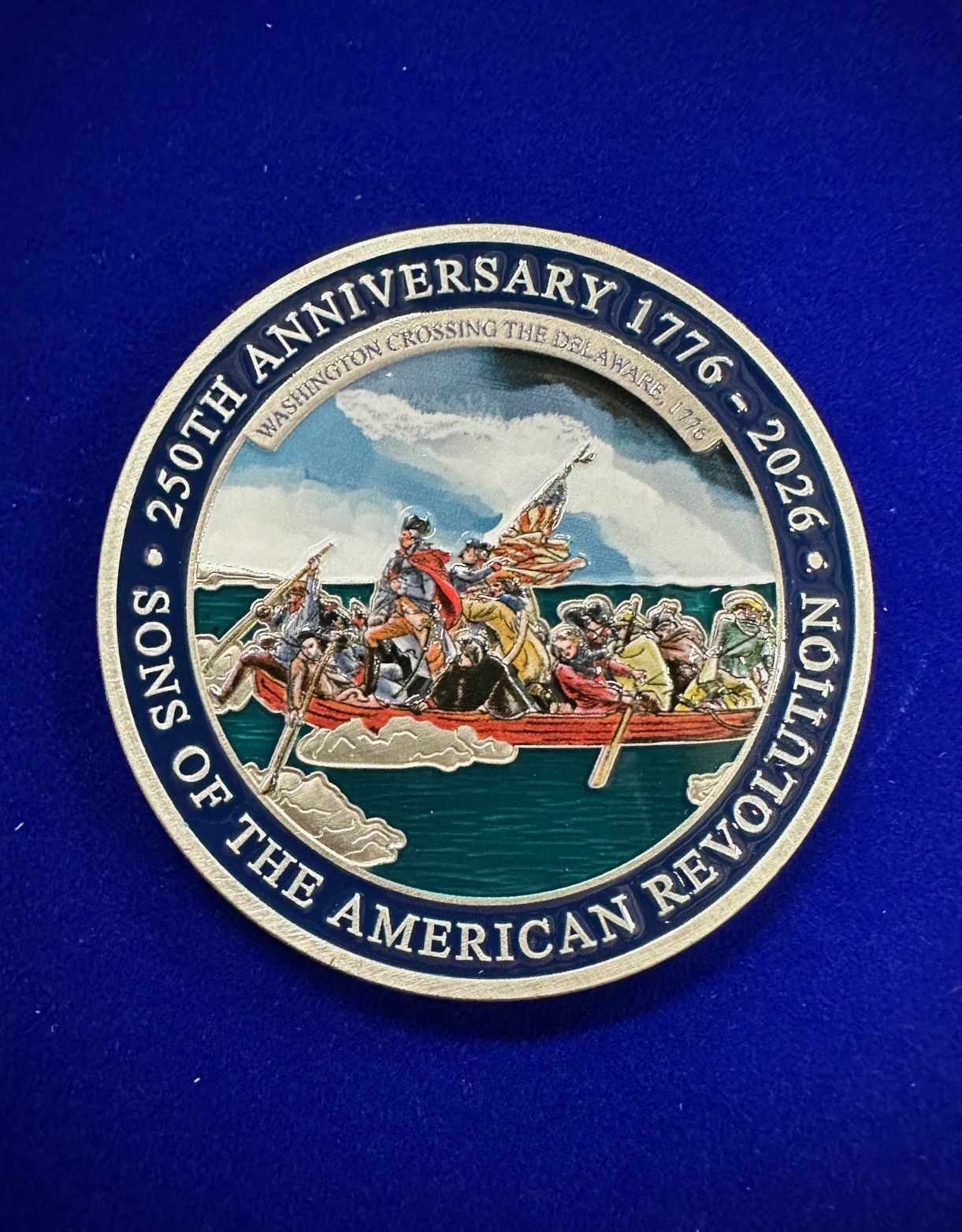Washington Crossing Coin – Sons of the American Revolution Merchandise ...