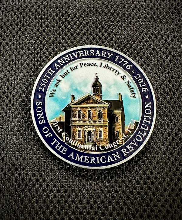 Continental Congress Coin – Sons of the American Revolution Merchandise ...