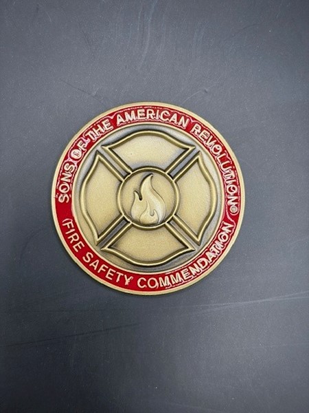 FIRE SAR COIN – Sons of the American Revolution Merchandise Online Store