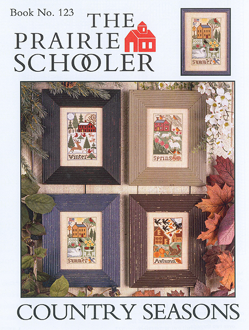 prairie schooler cross stitch prairie schooler country seasons cross stitch
