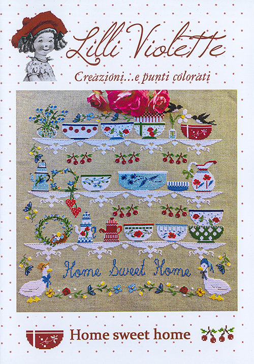 Lilli Violette Home Sweet Home Lilli Violette Cross Stitch Embroidery