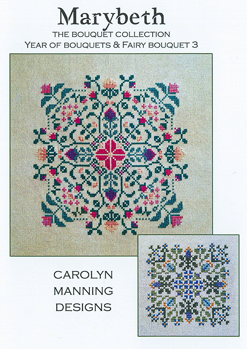 carolyn manning designs cm designs cross stitch the bouquet collection ...