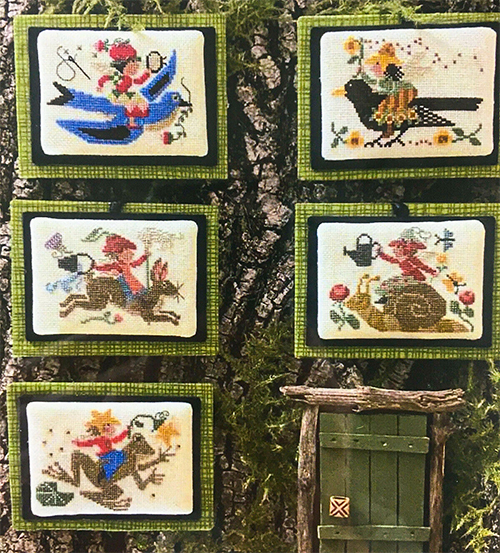 Prairie Schooler prairie fairies Cross Stitch book no. 210 embroidery