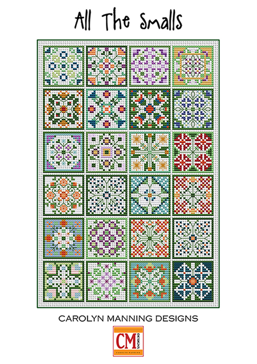 carolyn manning designs cross stitch all the smalls cross stitch quilt ...