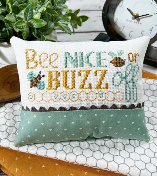 primrose cottage stitches pcs-061 bee nice lindsey weight cross stitch ...