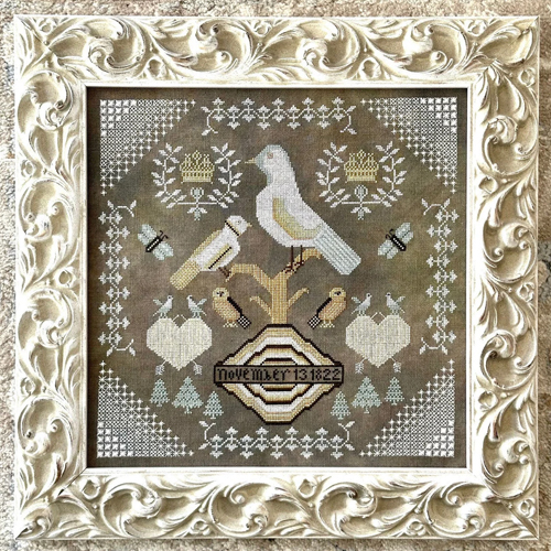 kathy barrick cross stitch majestic birds needlework