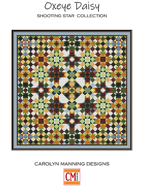 carolyn manning designs cross stitch shooting star collection oxeye ...