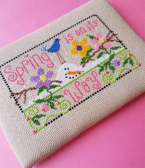 val's stuff cross stitch spring is on its way cs224 needlework
