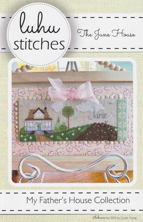 luhu stitches my father's house collection the june house cross stitch ...