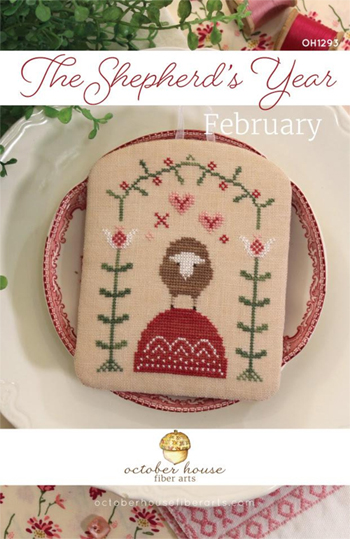 october house fiber arts cross stitch the shepherd's year february ...