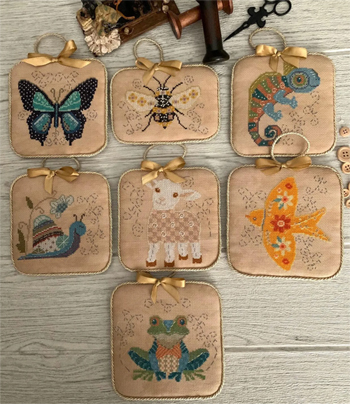 twin peak primitives cross stitch quirky critters 2026 needlework twin ...