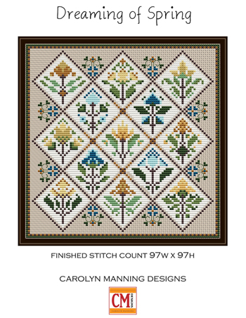 carolyn manning designs dreaming of spring cross stitch needlework cm ...