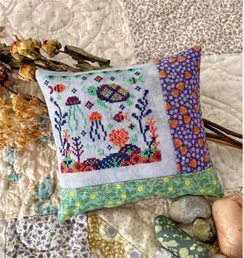 blueberry ridge designs cross stitch sea turtle cove needlework