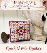 anabella's cross stitch farm fresh two quick little quaker needlework ...