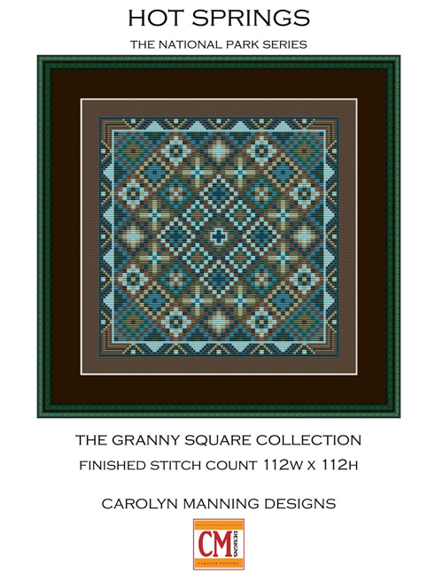 carolyn manning designs the national park series hot springs cross ...