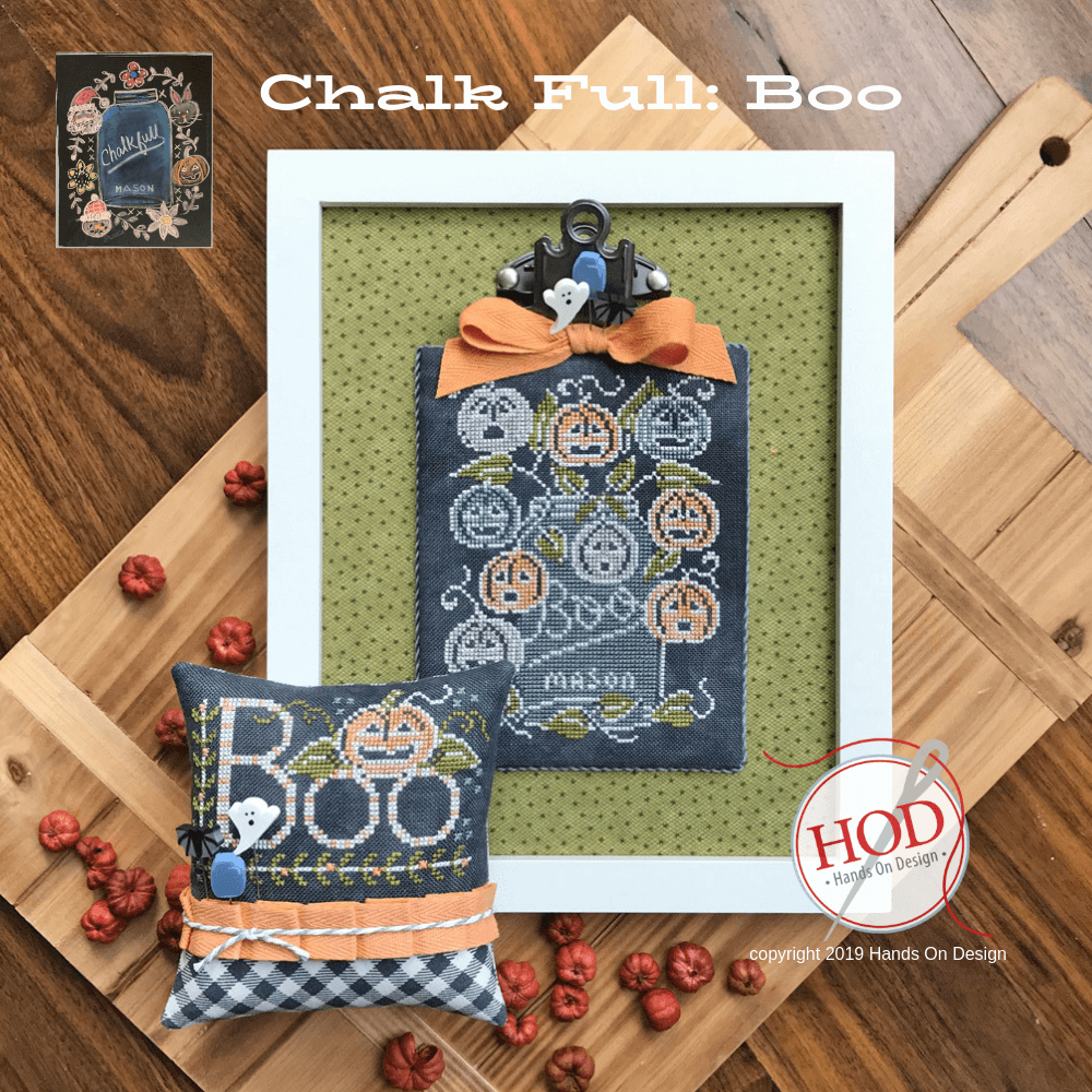 hands on design cross stitch hd-190 hands on design boo chalk full ...