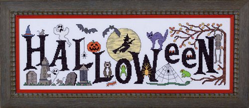 Glendon Place - Boo From The Crew Cross Stitch