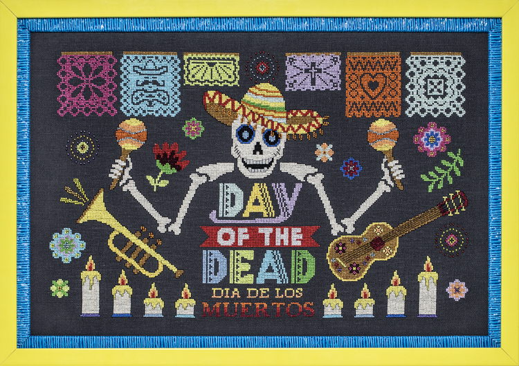 glendon place cross stitch glendon place day of the dead cross stitch ...