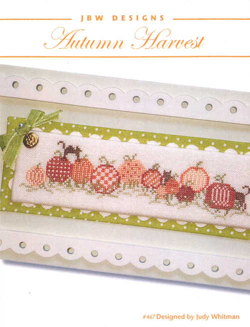 jbw designs cross stitch autumn harvest jbw467 needlework judy whitman