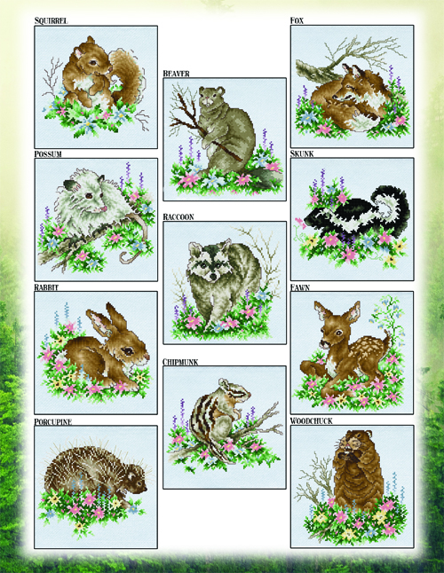 Book 548 Forest Friends Afghan – Stoney Creek Online Store