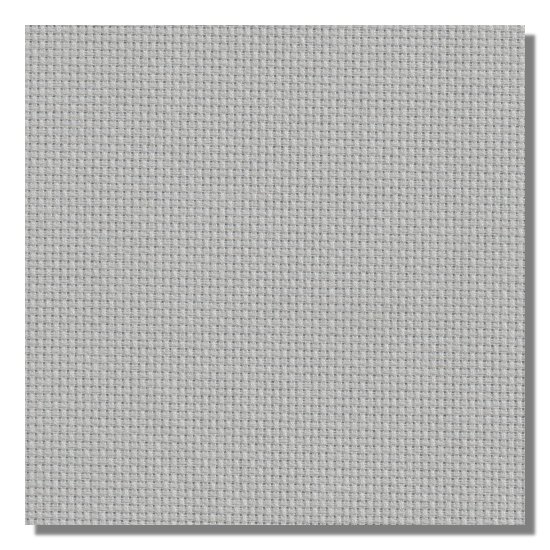 Aida 14ct Mystic Grey (Confederate Grey) - Fat Quarter (18" x 21 ...