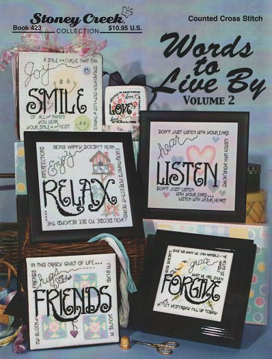 Book 423 Words to Live By, Volume 2 – Stoney Creek Online Store