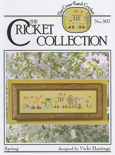 Cross Eyed Cricket - Spring Cross Stitch