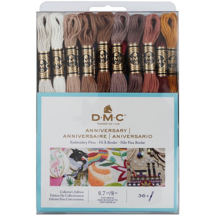 dmc anniversary pack dmc cross stitch floss embroidery floss 117F25NP36
