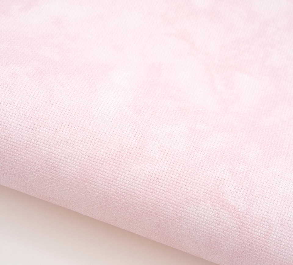 fabric flair cross stitch fabric hush pink 14 count aida fabric linen ...