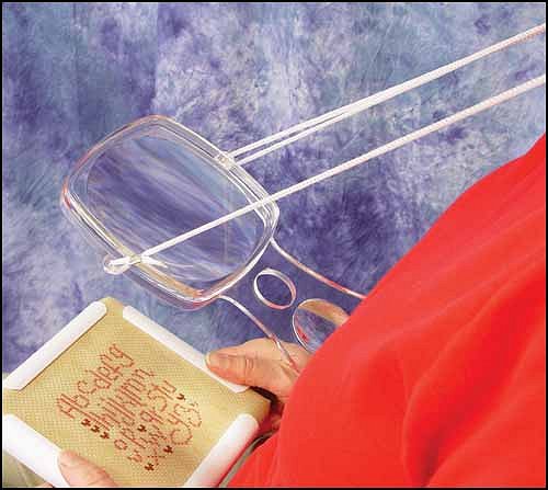 hands free magnifier for cross stitch magnifier for needlework stoney ...