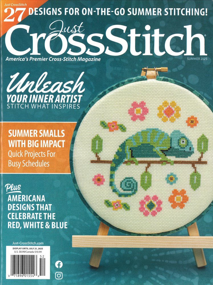 just cross stitch magazine summer 2025 cross stitch stoney creek cross ...