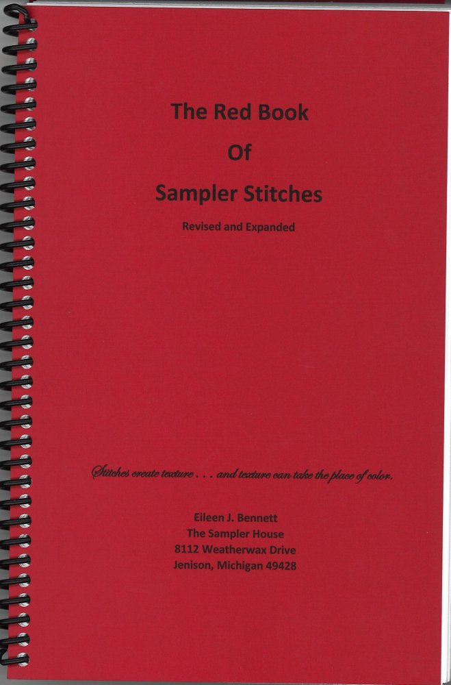 the sampler house eileen j bennett the red book of sampler stitches ...